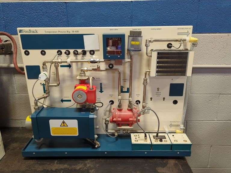 FEEDBACK TEMPERATURE PROCESS RIG 38-600 TRAINER - Isabell Auction