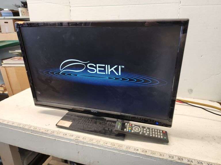 SEIKI 24 IN. TV WITH REMOTE - Isabell Auction
