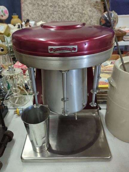 VINTAGE MULTIMIXER 5-HEAD MILKSHAKE/MALT MIXER WITH CUP - Isabell Auction