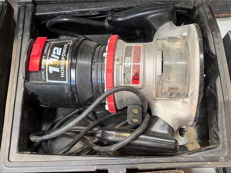 1 1/2 HORSEPOWER SEARS CRAFTSMAN ROUTER - Isabell Auction