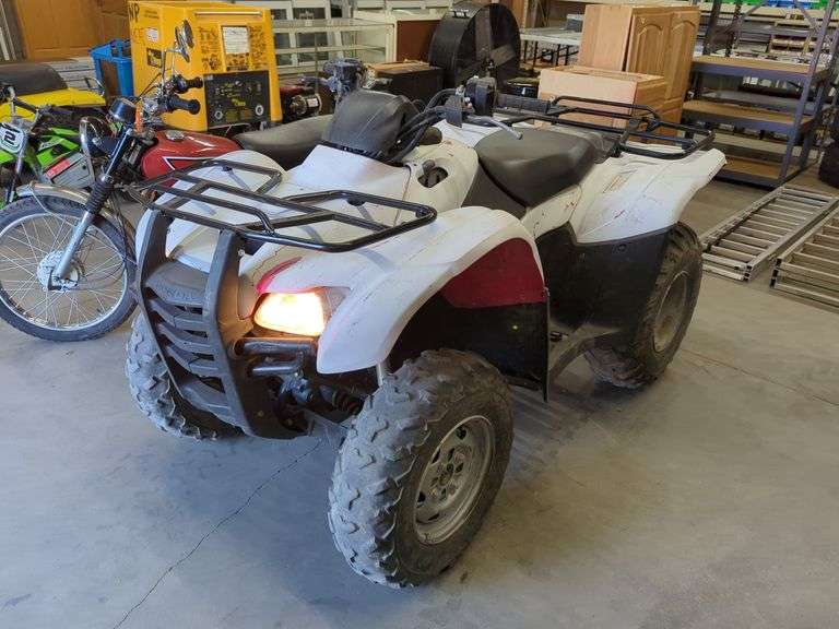 2007 HONDA RANCHER TRX420FE ATV/4-WHEELER (RUNS & DRIVES) (ODO SHOWING ...