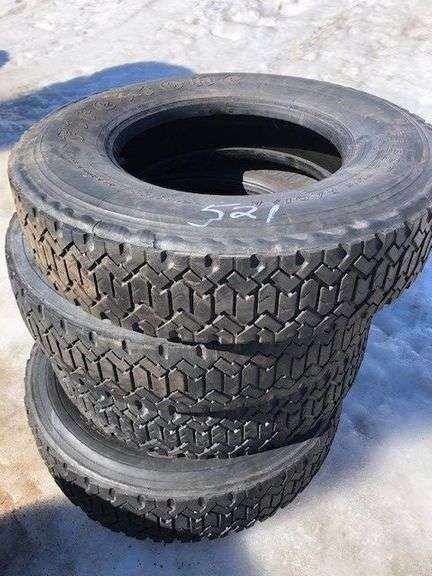 (4) 11R 22.5 TIRES - Jardine Auctioneers