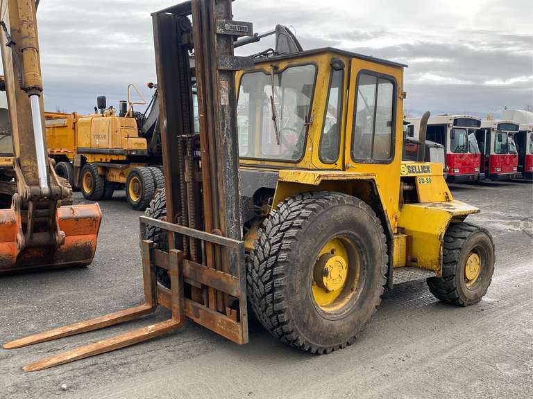 SELLICK SD 80 ROUGH TERRAIN FORKLIFT - Jardine Auctioneers
