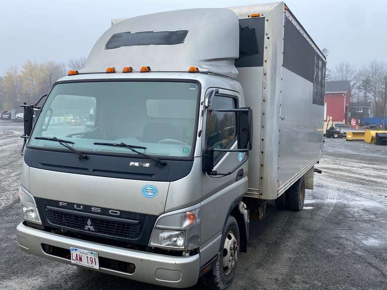 2010 Mitsubishi Fuso FE84D Box Truck (16’box) - Jardine Auctioneers