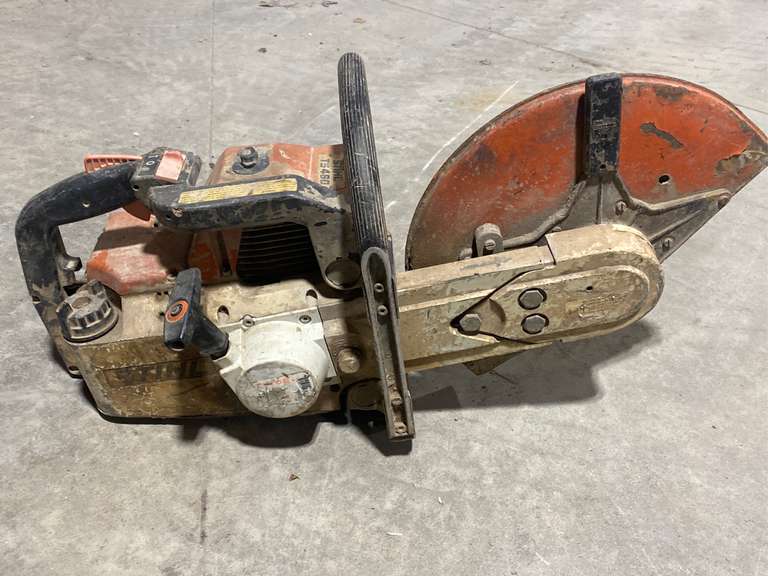 Stihl TS460 Concrete Saw (no blade) - Jardine Auctioneers