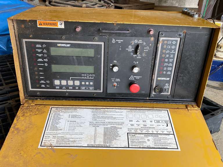 Caterpillar Generator Control Panel - Jardine Auctioneers