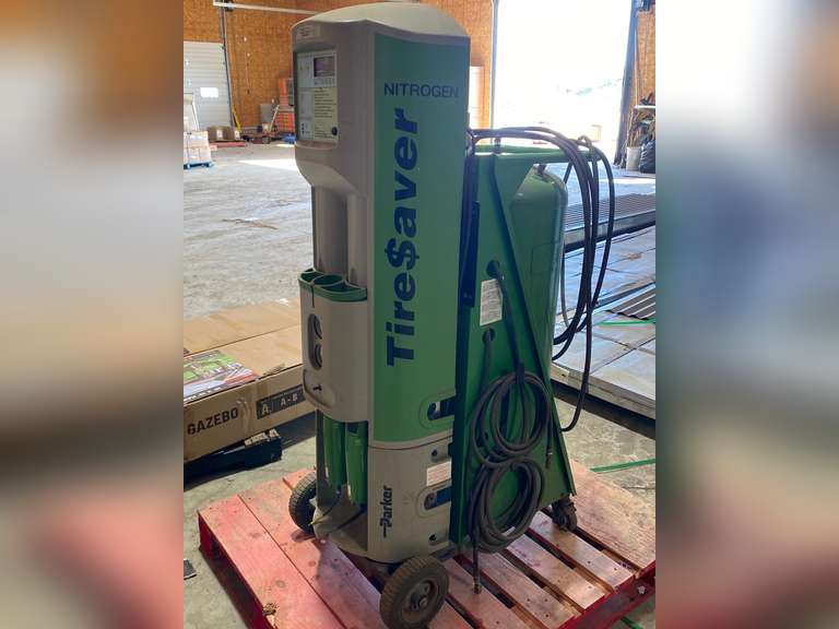 Parker Nitrogen Tire Saver Machine - Jardine Auctioneers
