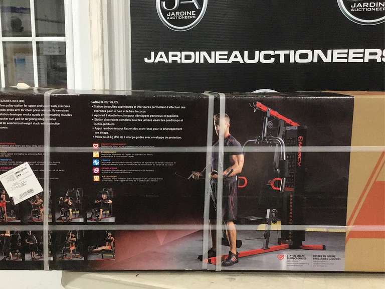 Marcy Multifunction Home Gym With 68kgs (150lb) Selectorized Weight ...