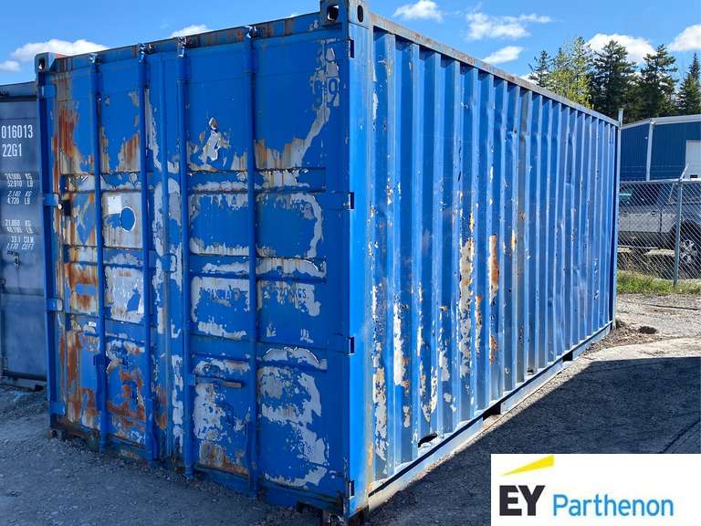 20ft sea container - Jardine Auctioneers