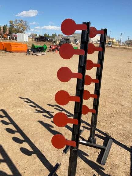 AR 500 dueling tree shooting target - J&J Auctioneers LLC