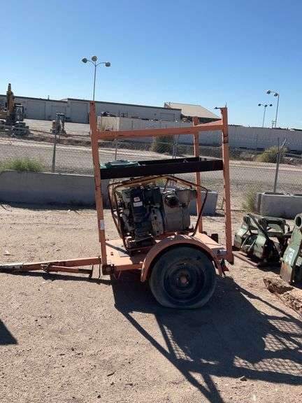 Wacker PT4 Hatz Diesel Water Pump - J&J Auctioneers LLC