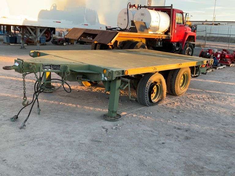 Gen. Purpose 5 ton Flatbed Trailer Frame - J&J Auctioneers LLC