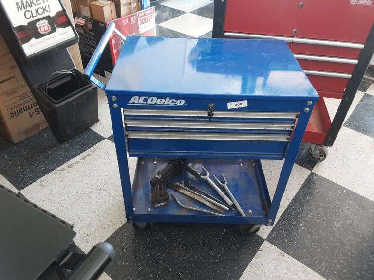 AC Delco Rolling Tool Chest - J&J Auctioneers LLC