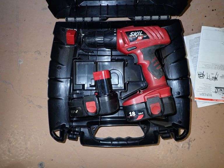 Skill 18v Cordless Drill - J&J Auctioneers LLC