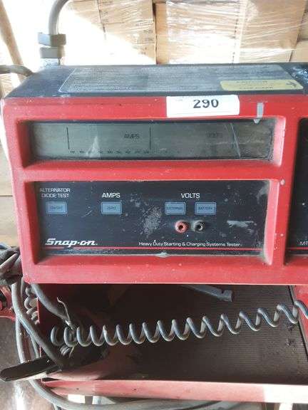 Snap On MT1560 Battery/Alternator Anaylzer - J&J Auctioneers LLC