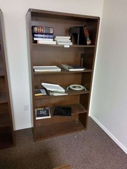 Wooden Bookshelf - J&J Auctioneers LLC