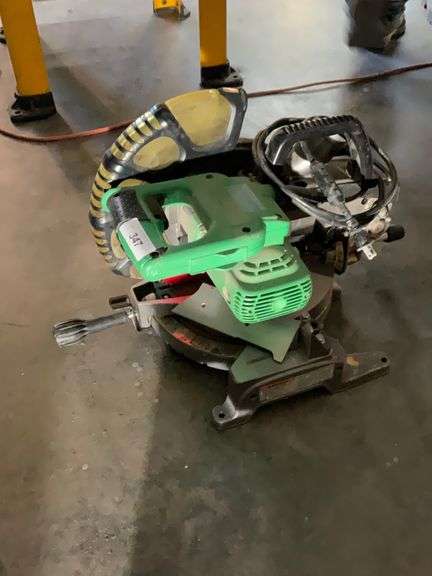 Hitachi C10FCE 10” Miter Saw - J&J Auctioneers LLC