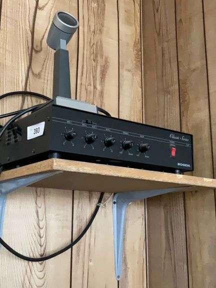BOGEN classic series PA system - J&J Auctioneers LLC