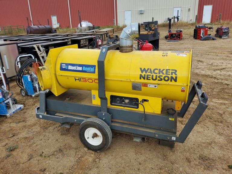 Wacker Neuson HI300 Diesel Heater - J&J Auctioneers LLC