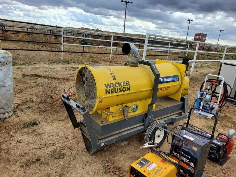 Wacker Neuson HI300 Diesel Heater - J&J Auctioneers LLC