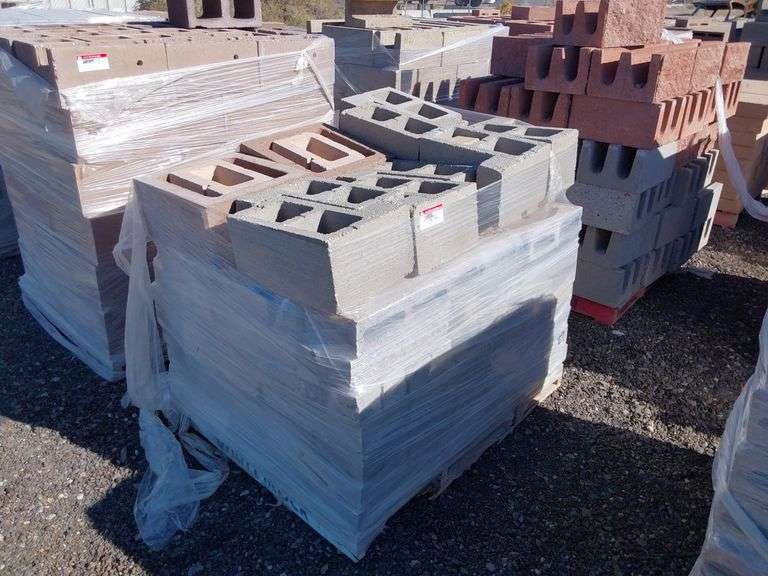 Pallet CMU Block - J&J Auctioneers LLC