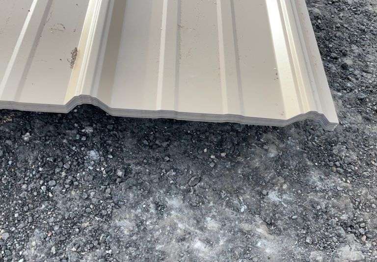 Approximately 20 Timber Tan 20ft 29ga AG Panel - J&J Auctioneers LLC