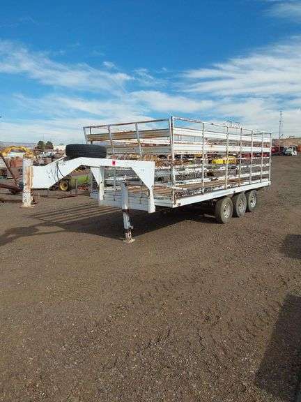 18ft Gooseneck Trailer Frame - J&J Auctioneers LLC