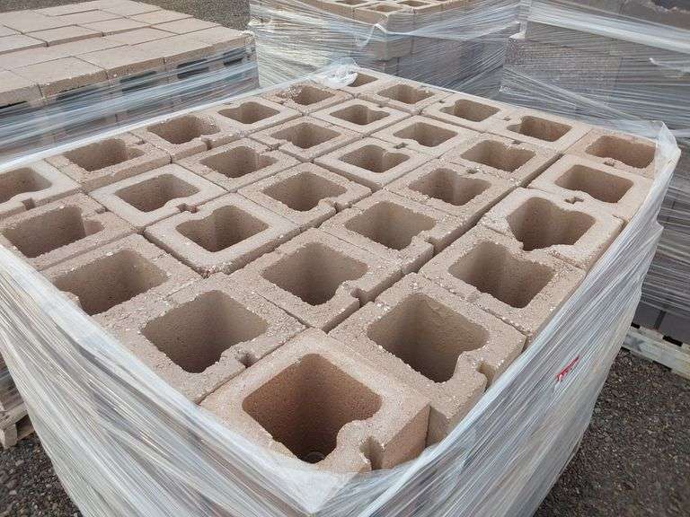 Pallet of CMU Block - J&J Auctioneers LLC