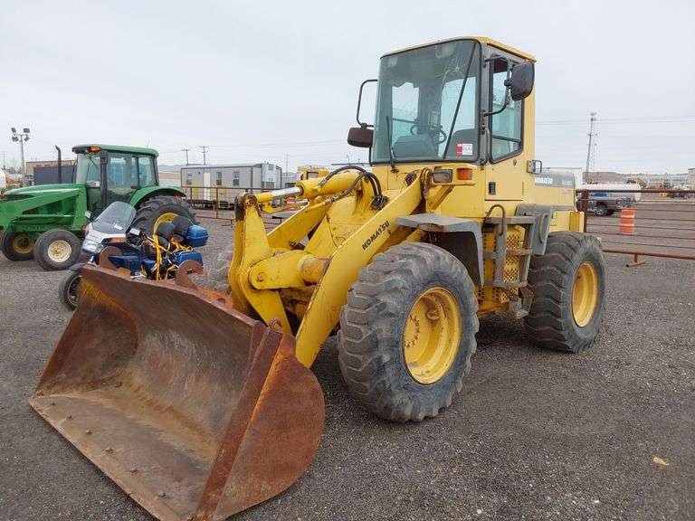 1997 Komatsu WA 180 Wheel Loader - J&J Auctioneers LLC