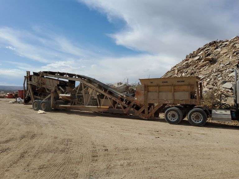 Screen Machine Spyder Portable Vibratory 2 Deck Screen Plant - J&J ...