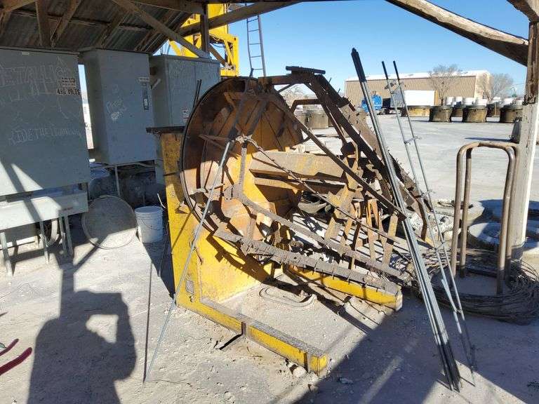 Precast Cone Form Wire Machine - J&J Auctioneers LLC