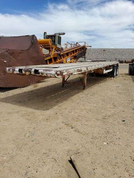Trailmobile 40ft T/A Oilfield Float Frame - Shiprock N.M. - J&J ...