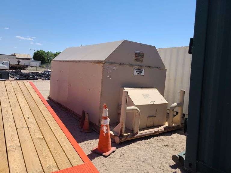 Skid Mounted Potable Fresh Water Container - Albuquerque N.M. - J&J ...