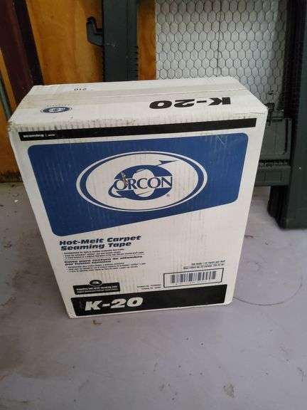 Orcon K-20 Hot Melt Carpet Seaming Tape - J&J Auctioneers LLC