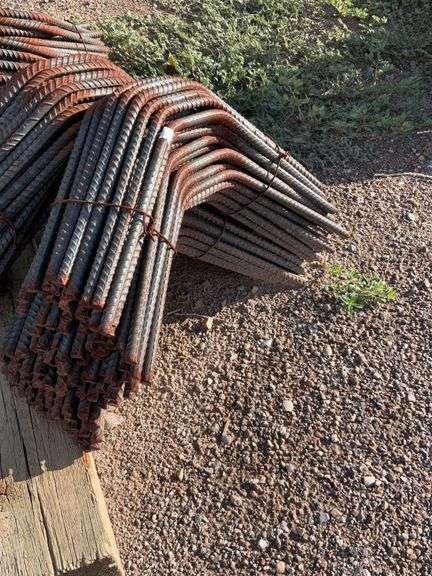 Bundle Rebar Corner Pieces - J&J Auctioneers LLC