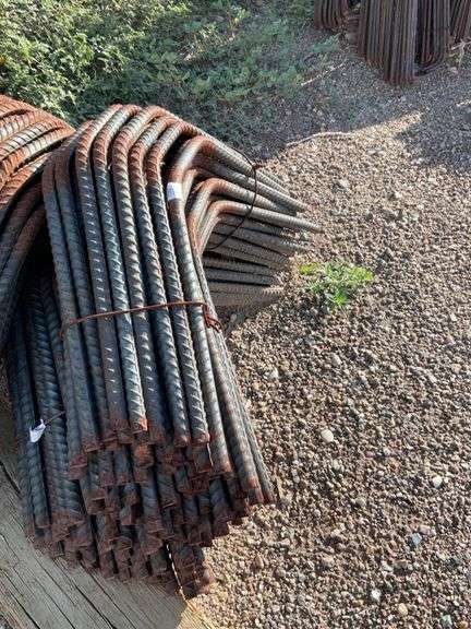 Bundle Rebar Corner Pieces - J&J Auctioneers LLC