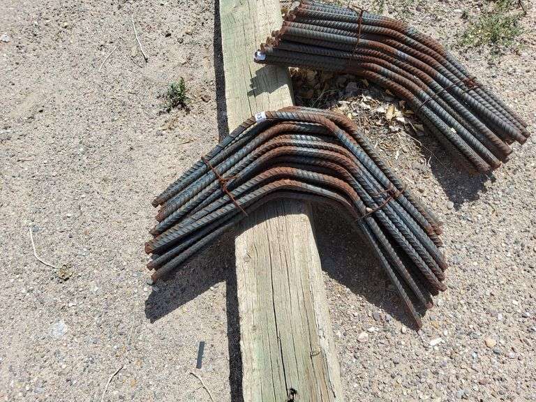Bundle Rebar Corner Pieces - J&J Auctioneers LLC