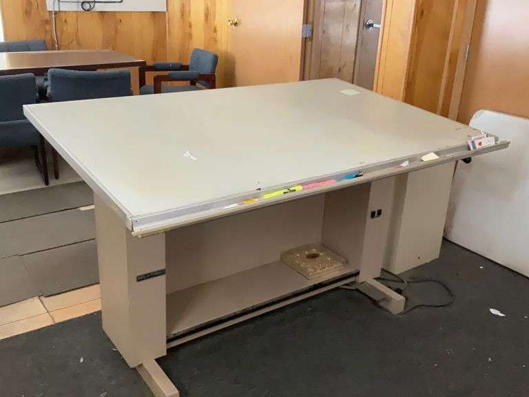 Dial A-Torque Drafting table - J&J Auctioneers LLC