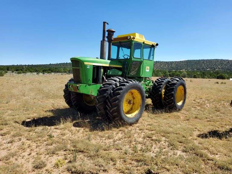 John Deere 7520 8 Wheel Tractor - Ribera NM - J&J Auctioneers LLC