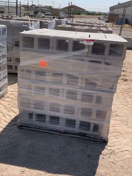 Pallets of Concrete Block - Albuquerque NM - J&J Auctioneers LLC