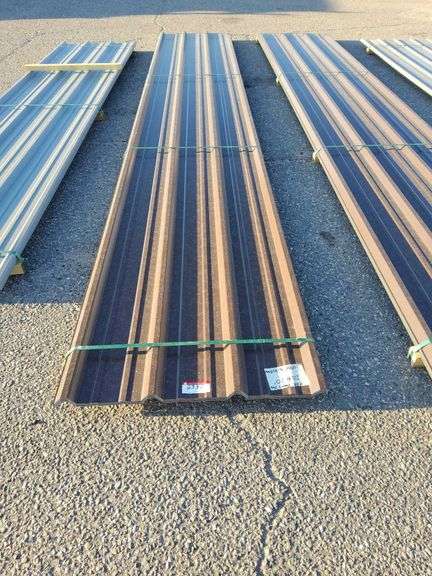 Qty 20 20' PBR Panel Koko Brown - Albuquerque N.M. - J&J Auctioneers LLC