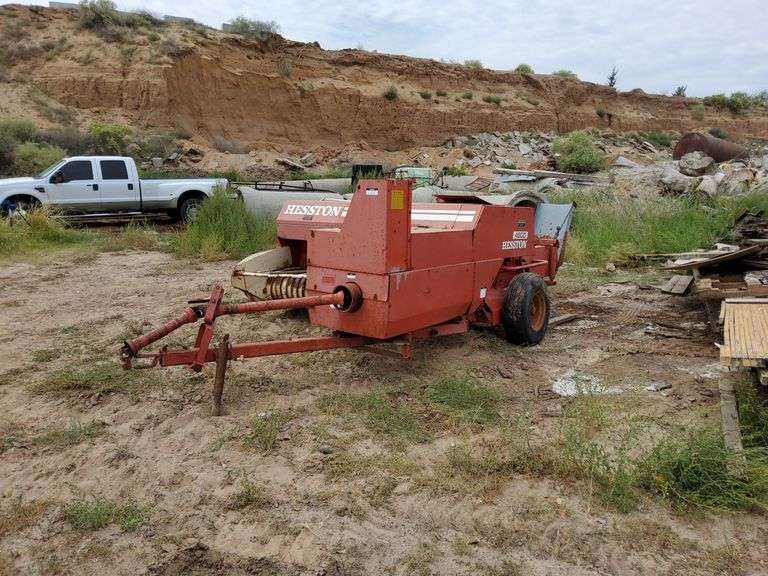 Hesston 4500 2 String Twine Baler - Belen NM - J&J Auctioneers LLC