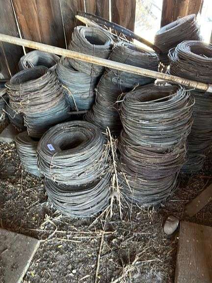 Qty Miscellaneous No 9 Wire - Weston CO - J&J Auctioneers LLC