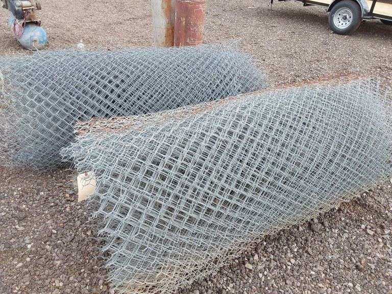Qty (2) 5ft Rolls of Chain Link Fencing -Albuquerque, NM - J&J ...