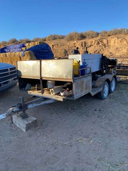 Miller Wildcat 350D Diesel Welder Trailer MTD No Title- Belen NM - J&J ...