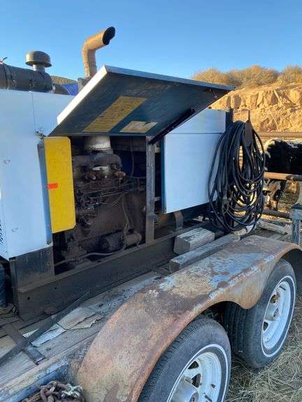 Miller Wildcat 350D Diesel Welder Trailer MTD No Title- Belen NM - J&J ...