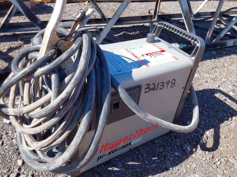 Hypertherm Power Max 600 Plasma Cutter-Albuquerque, NM - J&J Auctioneers LLC