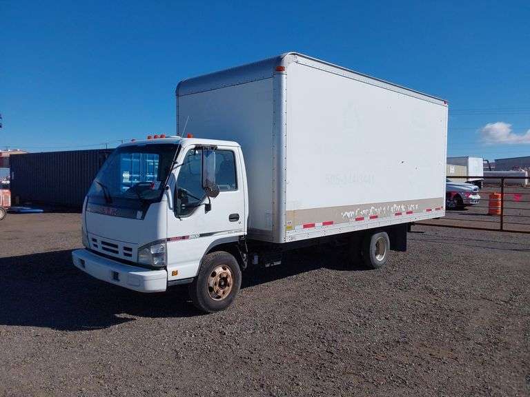 2006 GMC W3500 Box Truck - Albuquerque, NM - J&J Auctioneers LLC