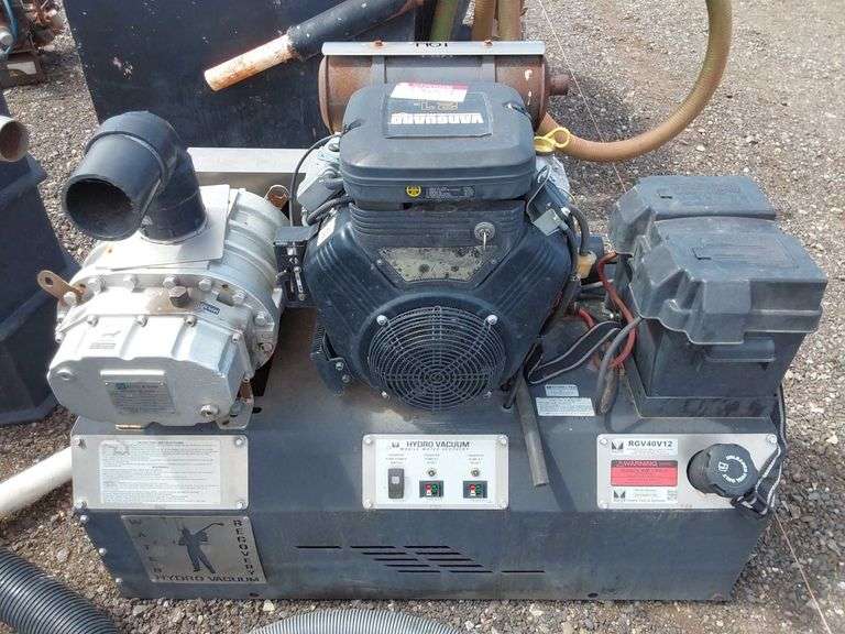 HYDRO -TEK Hot 2 Go RGV 40 H Gas Vac Water Capture and Transfer system ...