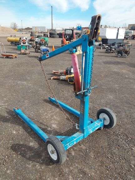 Tow Behind Engine Hoist - J&J Auctioneers LLC